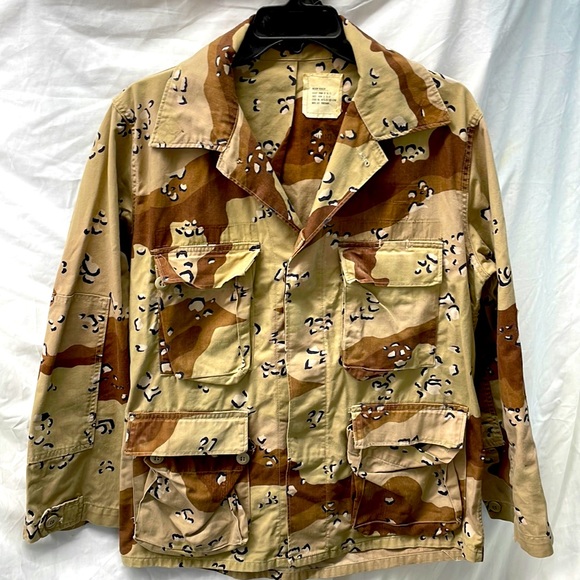 U.S. Army | Jackets & Coats | Us Army Brown Camouflage Military Field ...